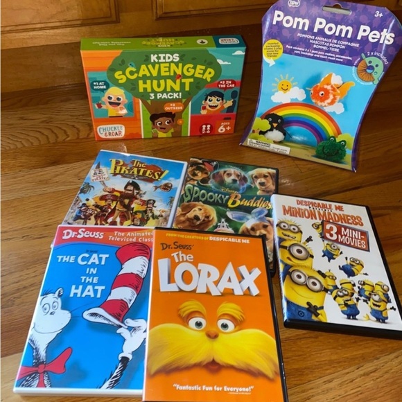 Media | Kids Family Dvds Scavenger Hunt Arts Crafts Dr Seuss Movies ...